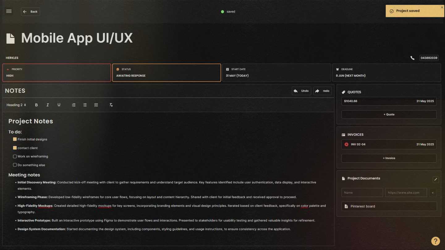 FreeFlex | The ultimate project manager for freeflancers